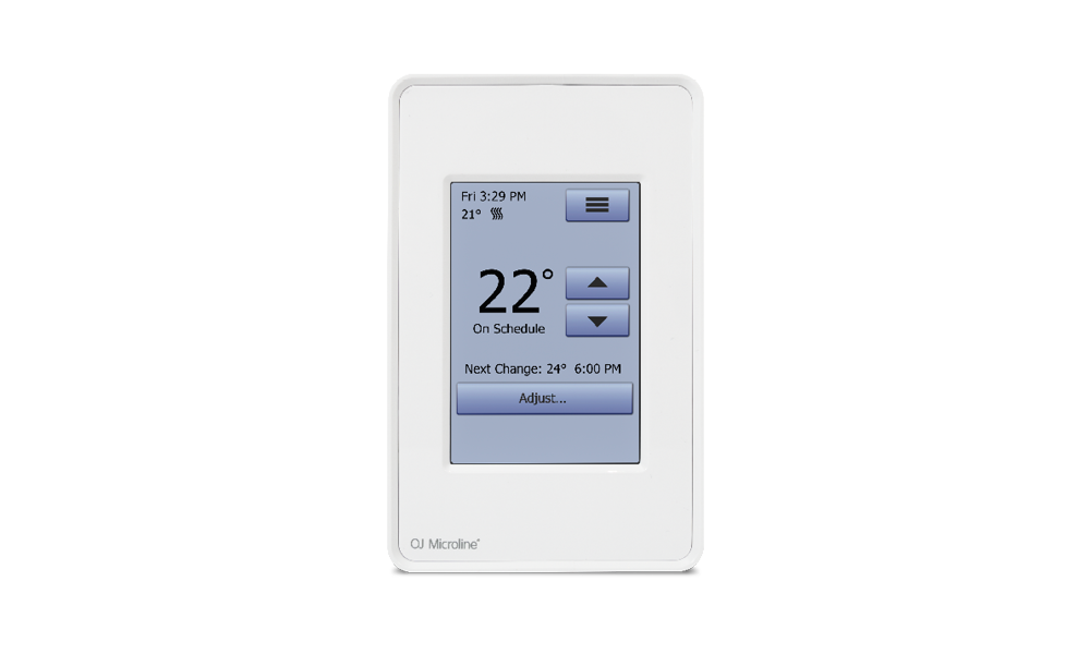 Thermostat à écran tactile pour plancher chauffant STF362PTS | Stelpro